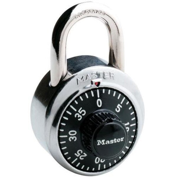 Master Lock 1500D Pink 1-7/8-inch Dial Combination Lock