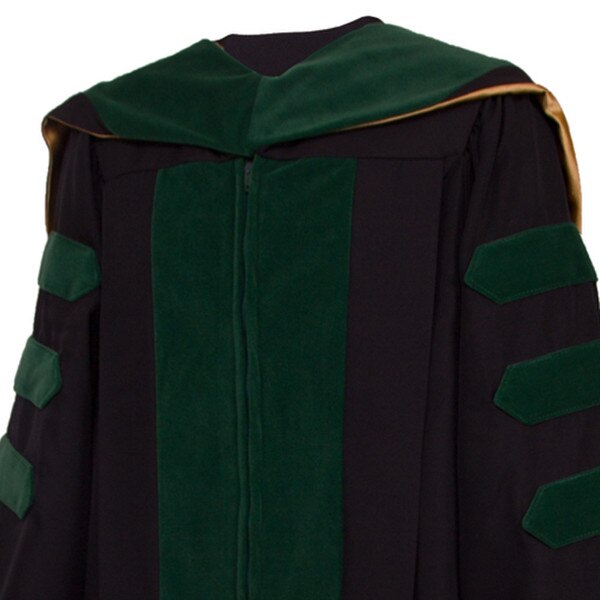 Doctoral Green MD Velvet Hood